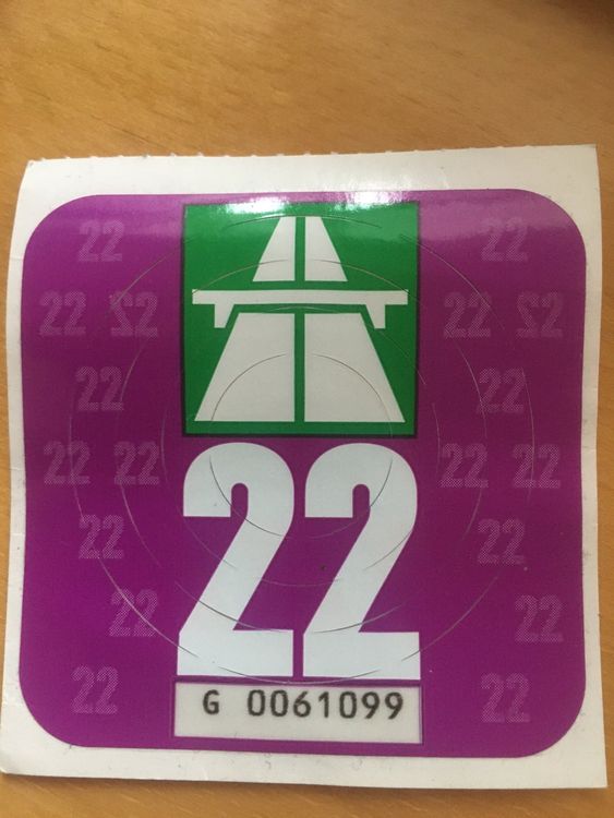 Autobahn-Vignette | Kaufen auf Ricardo