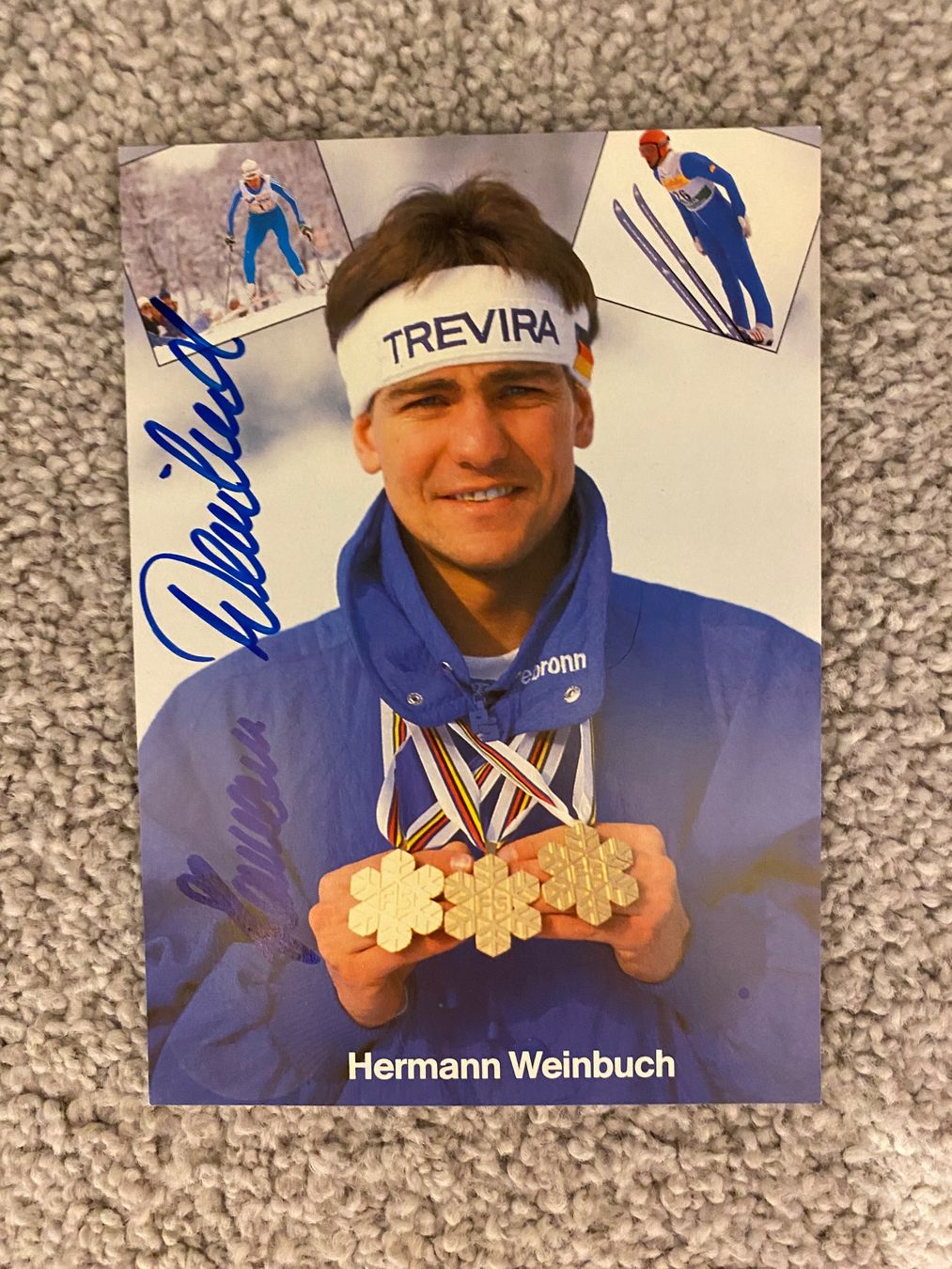 Hermann Weinbuch Autogrammkarte (Gebraucht) in Mörel für CHF 5 – mit Lieferung auf Ricardo kaufen