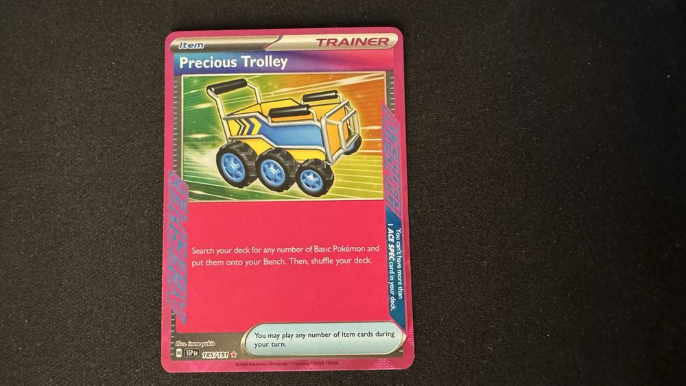 Pokemon Ace Spec - Precious Trolley - Surging Sparks English (Neu ...