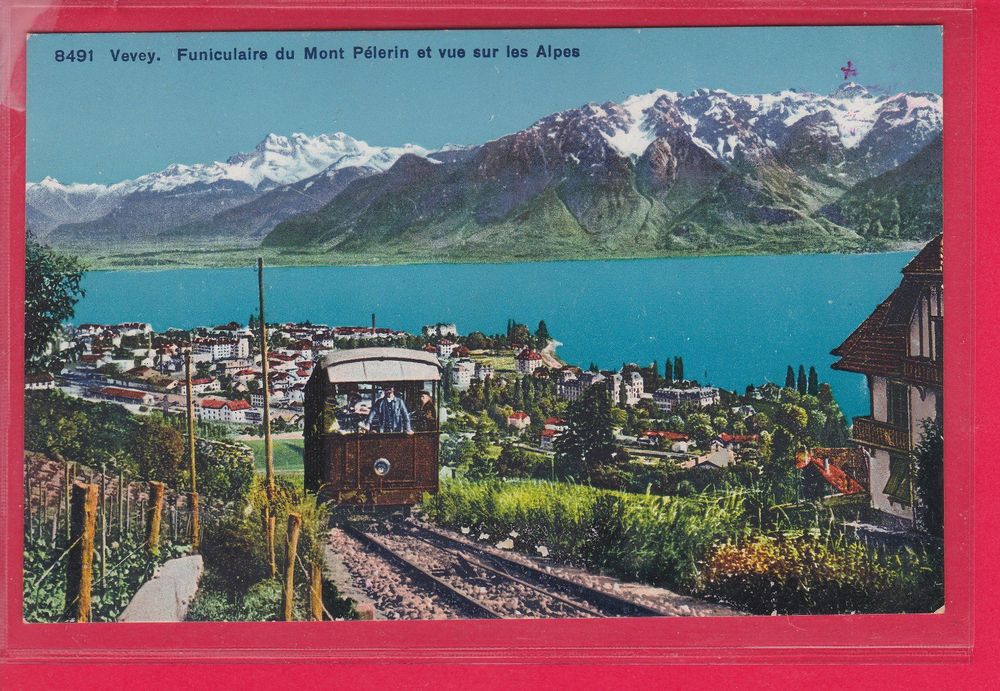 VEVEY,FUNICULAIRE DU MONT PÉLERIN ET VUE (Gebraucht) in Oberrieden für CHF 3 – mit Lieferung auf ...