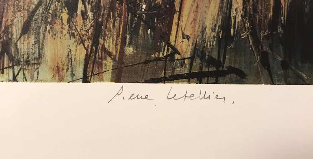 Pierre Letellier (1928 - 2000) (Gebraucht) in Ardon für CHF 40 – mit ...