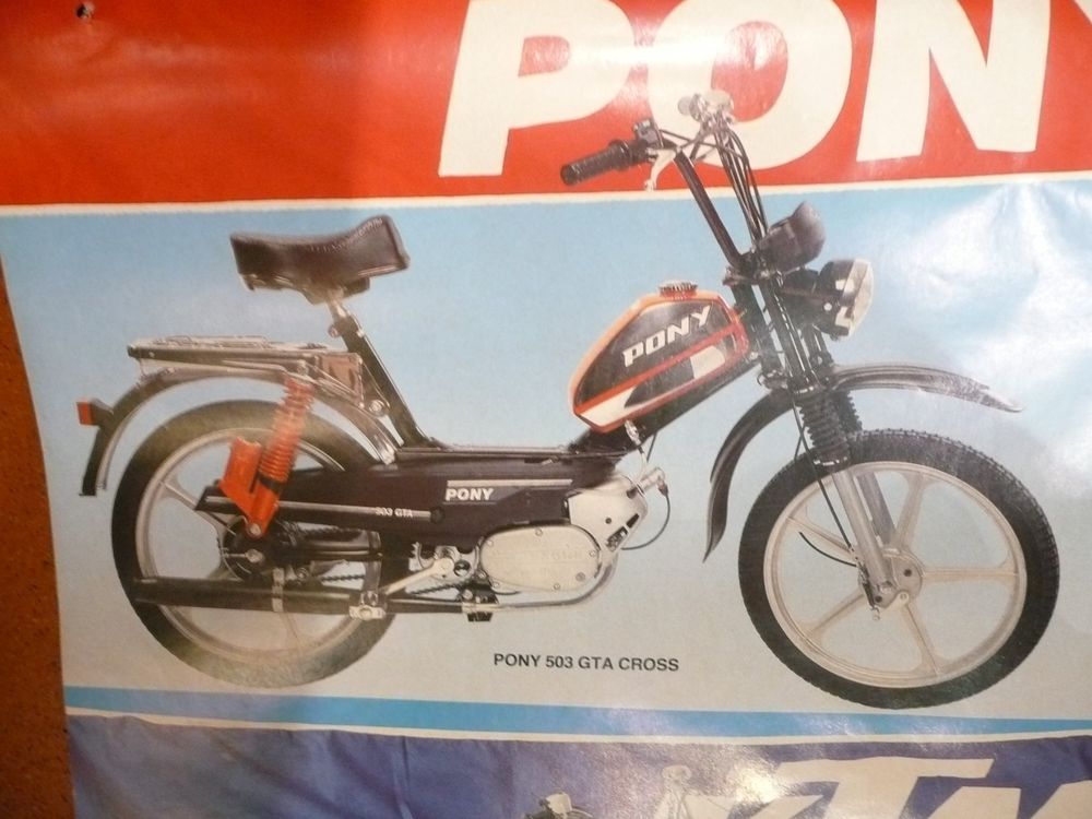 KTM GP30 E50 ENDURO MS PONY 503 GTA SACHS ORIGINAL POSTER (Gebraucht ...