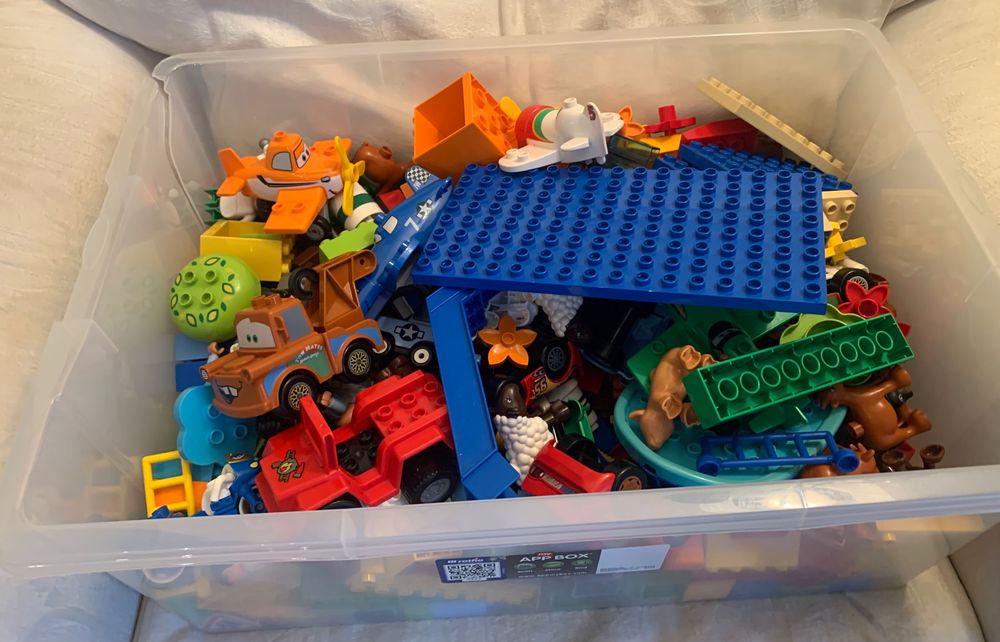 Lego Duplo (5kg) inkl. Cars, Planes, Tiere, Platten, etc. | Kaufen auf ...