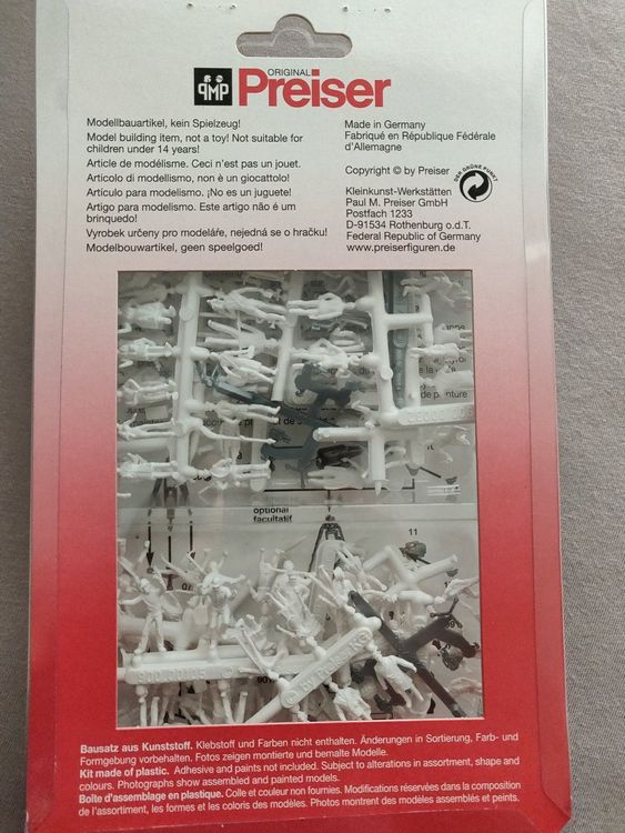 Preiser 16326 H0 Figuren OVP | Kaufen auf Ricardo