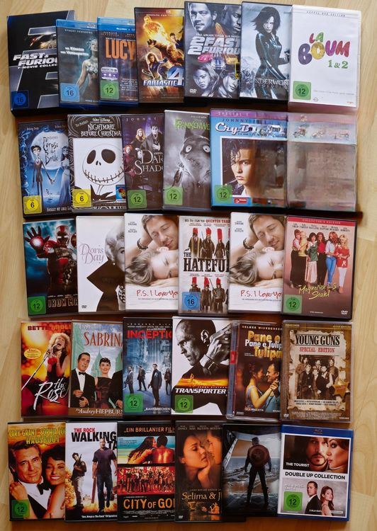36 DVD/Blu-Ray Sammlung, Special Editions, Kult, Klassiker (Gebraucht) in Berneck für CHF 15 ...