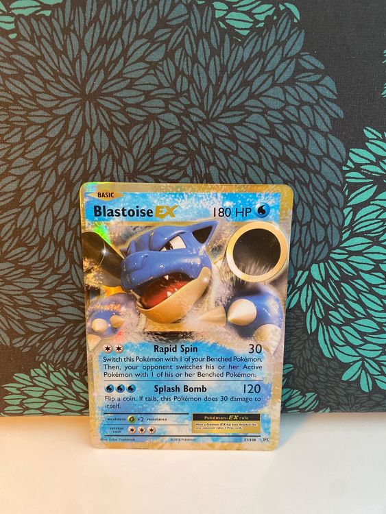 Blastoise EX Evolution Englisch | Kaufen auf Ricardo
