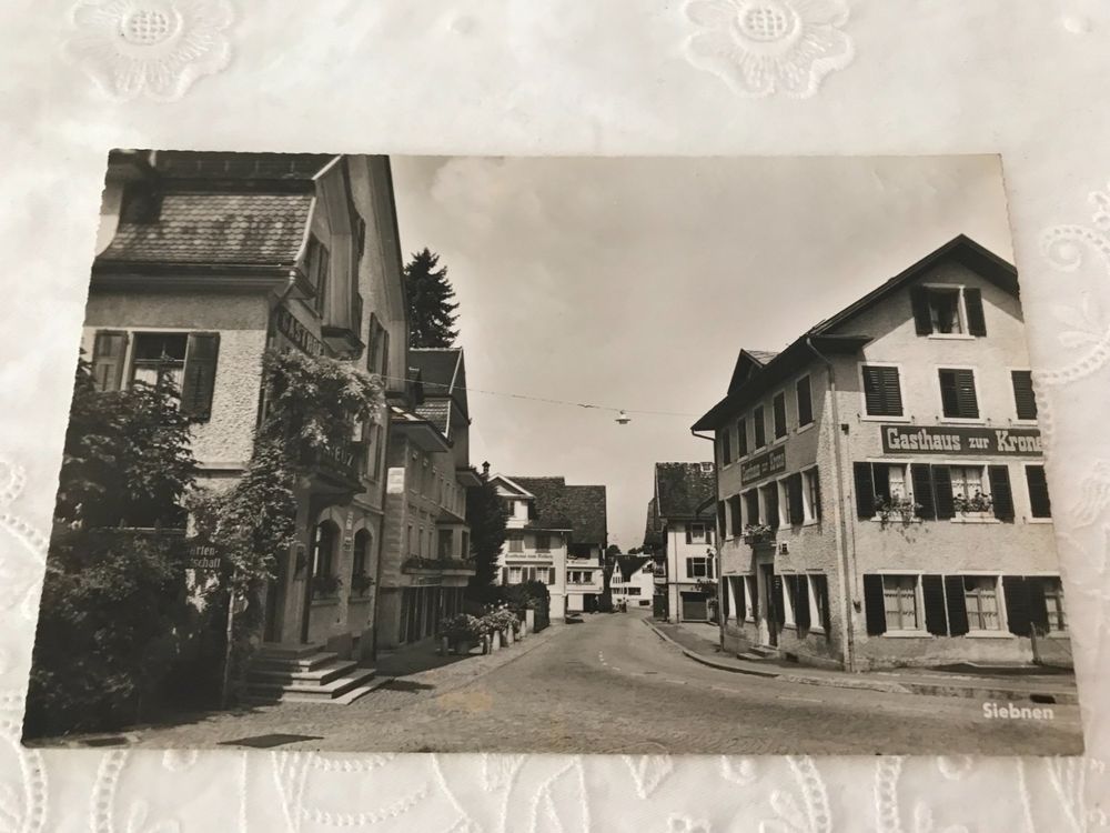 1 antike Postkarte Siebnen ohne Rahmen (Gebraucht) in Siebnen für CHF 12 – mit Lieferung auf ...