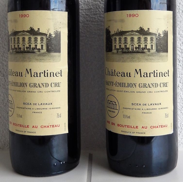 2Fl. Chateau Martinet 1990 Saint-Emilion Grand Cru (Gebraucht) in ...