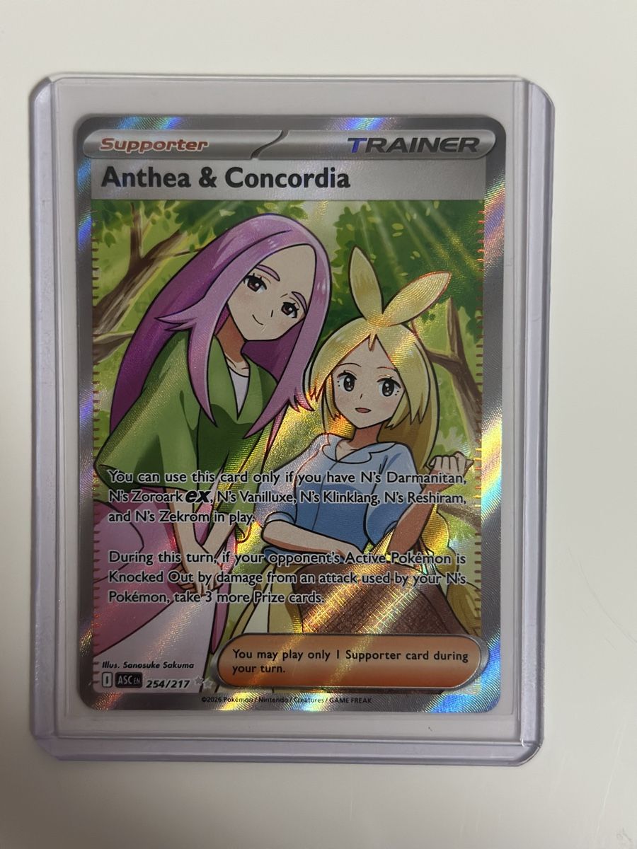 Pokemon Ascended Heroes - Anthea & Concordia 254/217 (Neu (gemäss ...