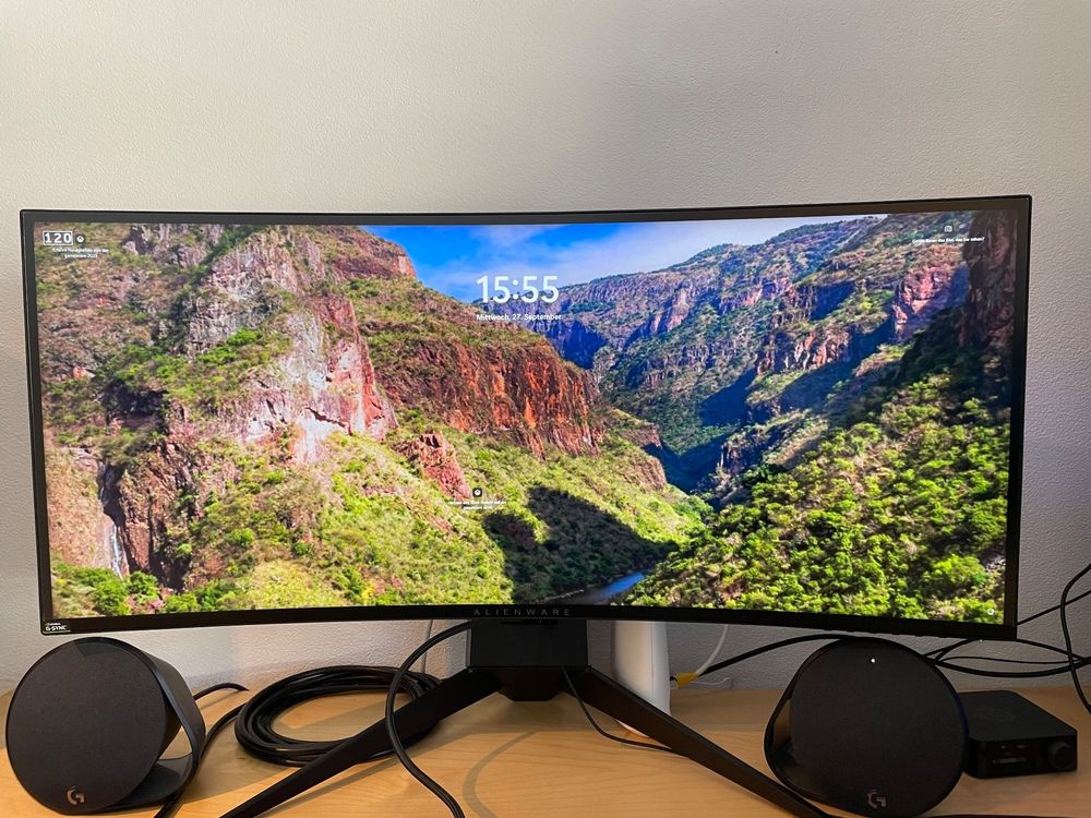 Alienware WQHD Gaming Monitor 120Hz, 1ms Reaktionszeit (Gebraucht) in ...