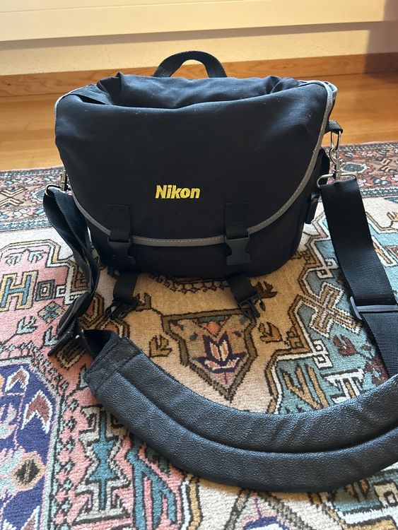 Large Nikon camera bag tote shoulder bag weddings | Kaufen auf Ricardo
