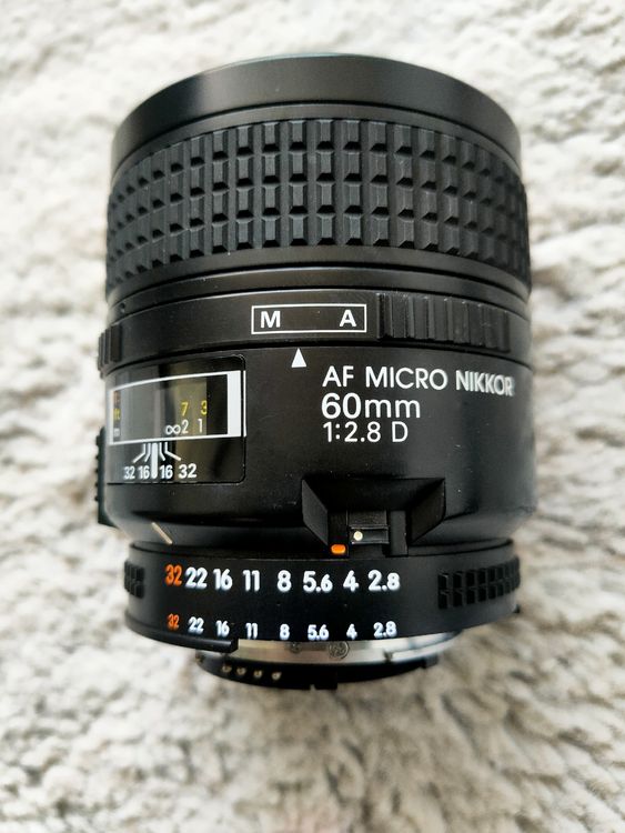 Nikon AF Micro Nikkor 60mm, 1:2.8 D, Analog (Gebraucht) in Russikon für CHF 111 – nur Abholung ...