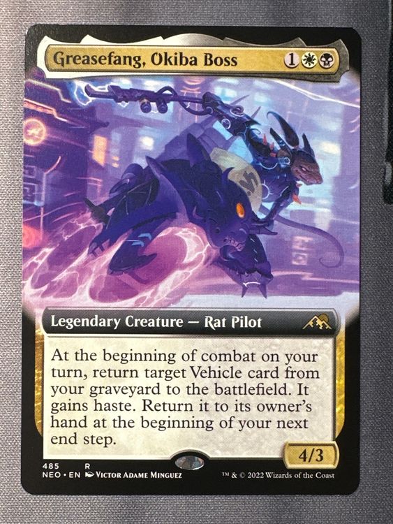 Greasefang, Okiba Boss Variant 485 Kamigawa | Kaufen auf Ricardo