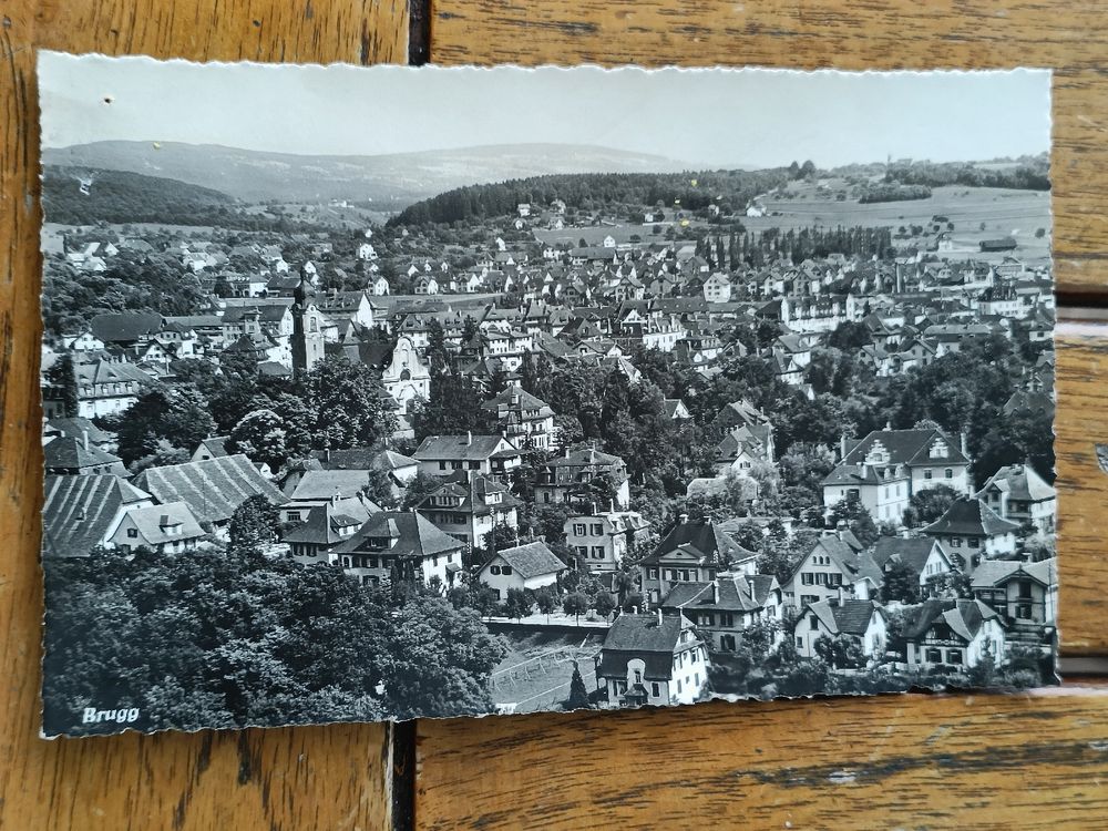 Photo Karte / Brugg - gelaufen 1947 (Gebraucht) in Brugg AG für CHF 15 – mit Lieferung auf ...