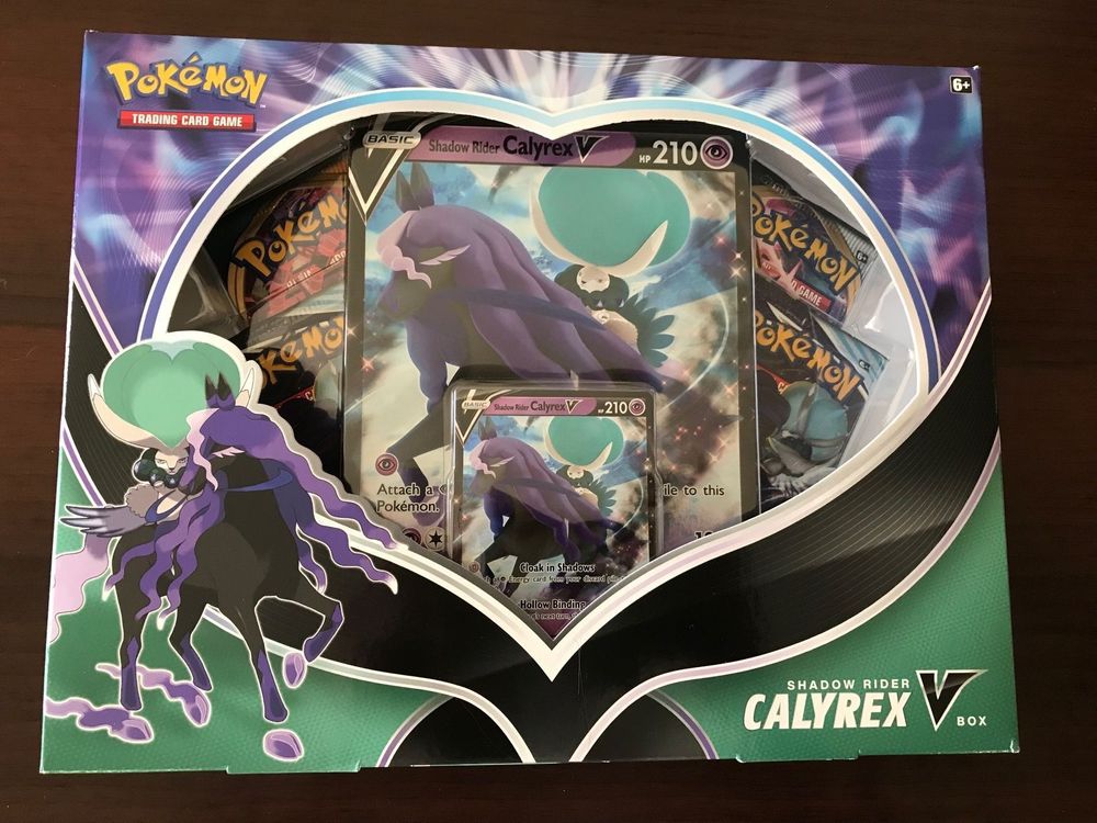 Pokémon Shadow Rider Calyrex V-Box / EN (Neu und originalverpackt) in ...