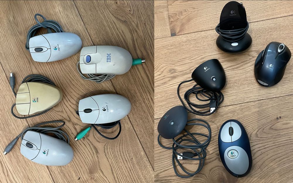 7 PS2 & USB Cordless Mice [Retro Mouse] | Kaufen auf Ricardo