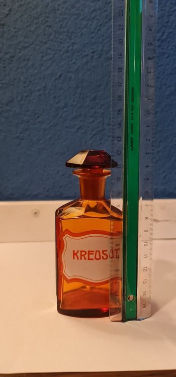 Kreosot Antike Apotheken Flasche | Kaufen auf Ricardo
