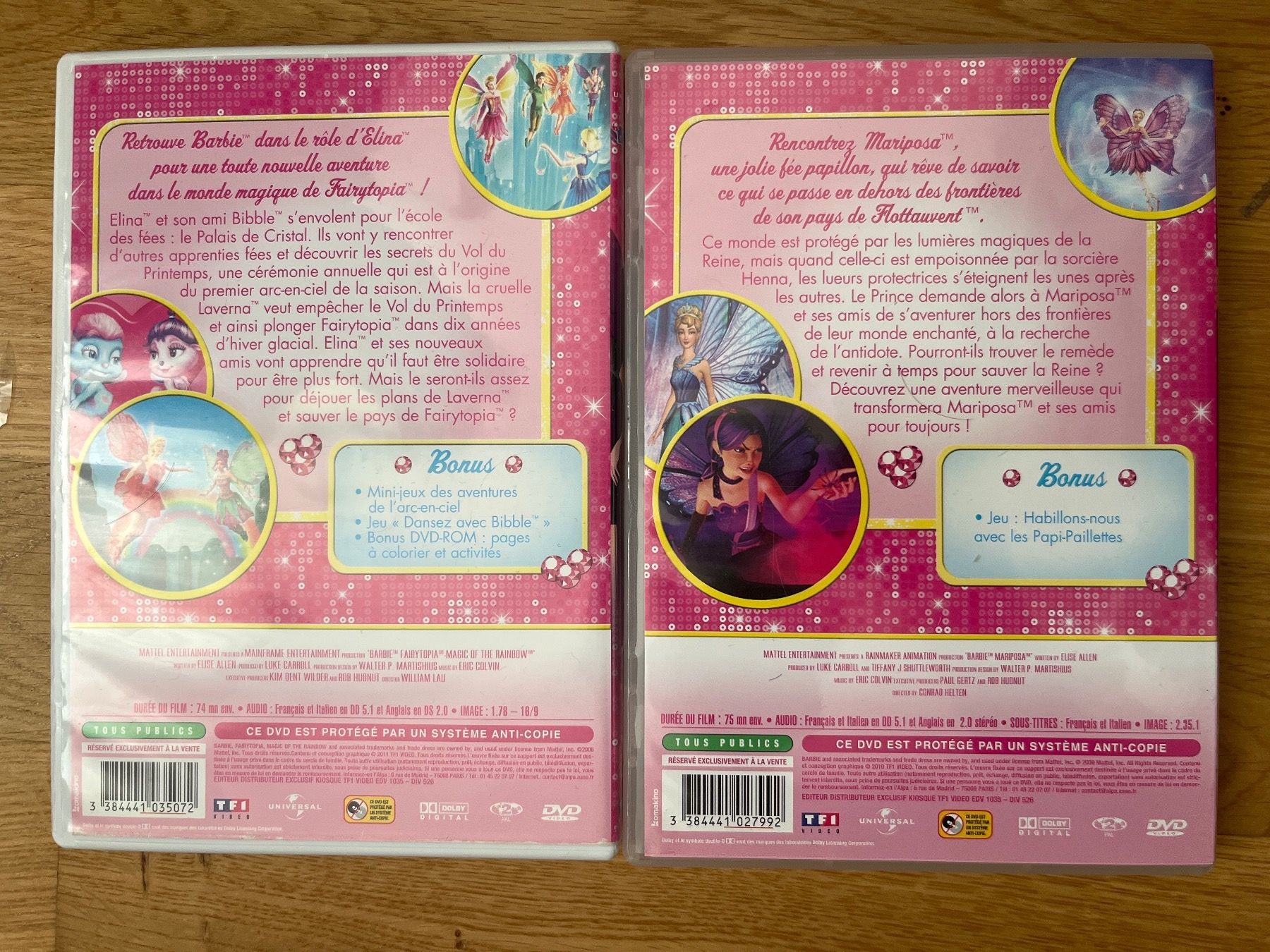 Barbie DVD 📀 (FR/EN/IT) (Gebraucht) in Sierre für CHF 7.95 – mit ...