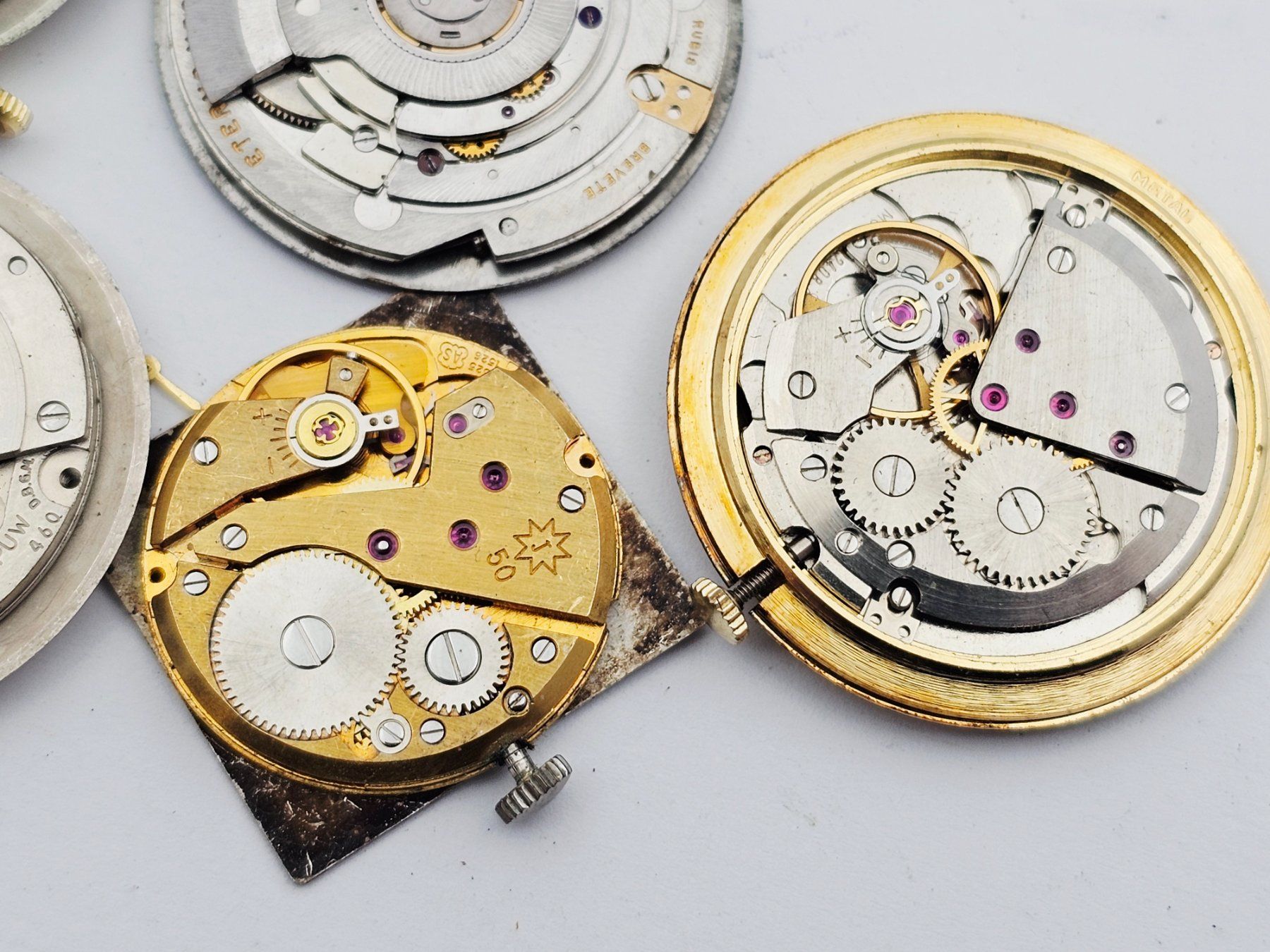 Konvolut PUW ETA Junghans Eterna-Matic 1500 Certina Werke (Gebraucht ...