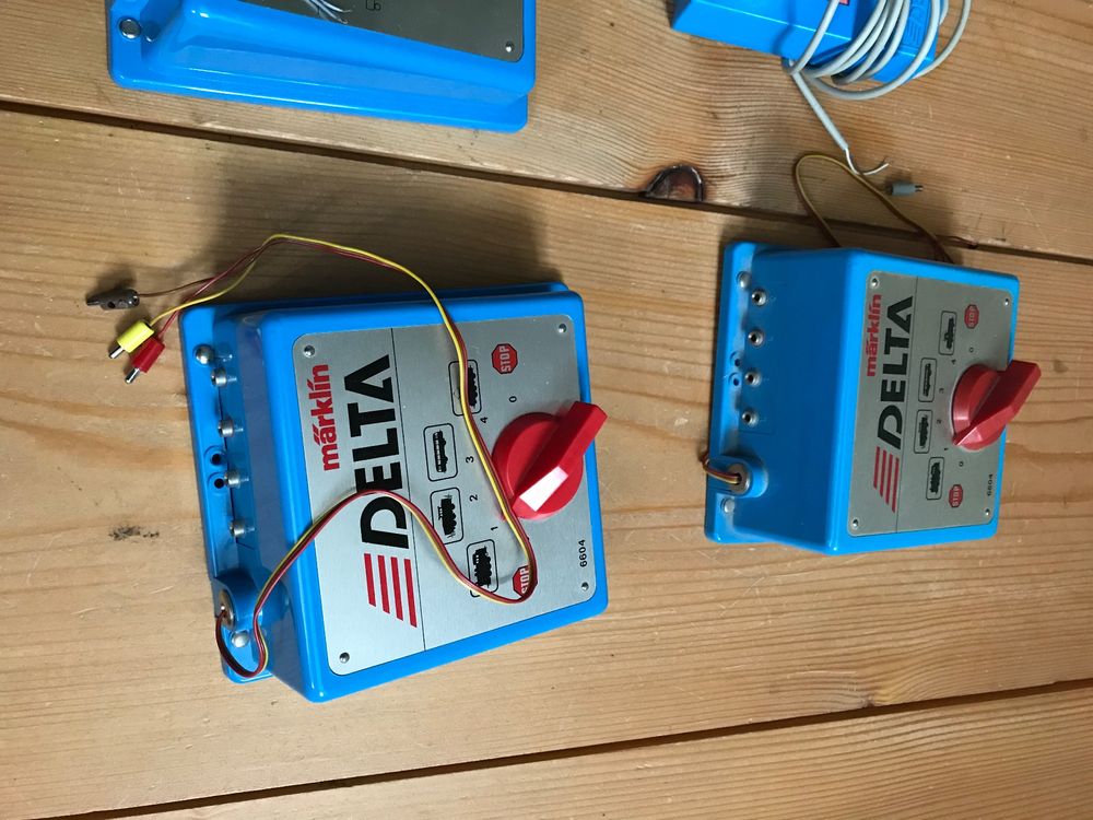 märklin 2 x 6604, delta control, 6699 elekronik fahrgerät. | Kaufen auf ...