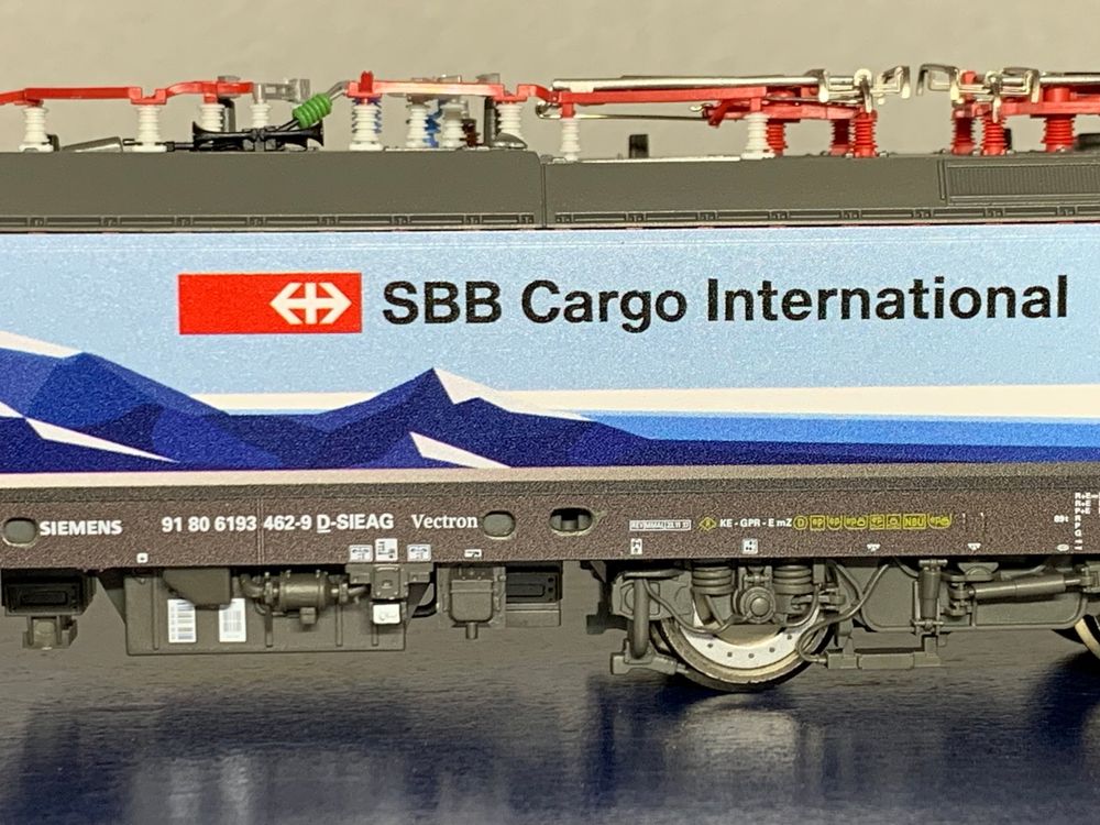 GALLARATE * BR 193 462 Vectron SBB Cargo International (Neu (gemäss Beschreibung)) in SION für ...