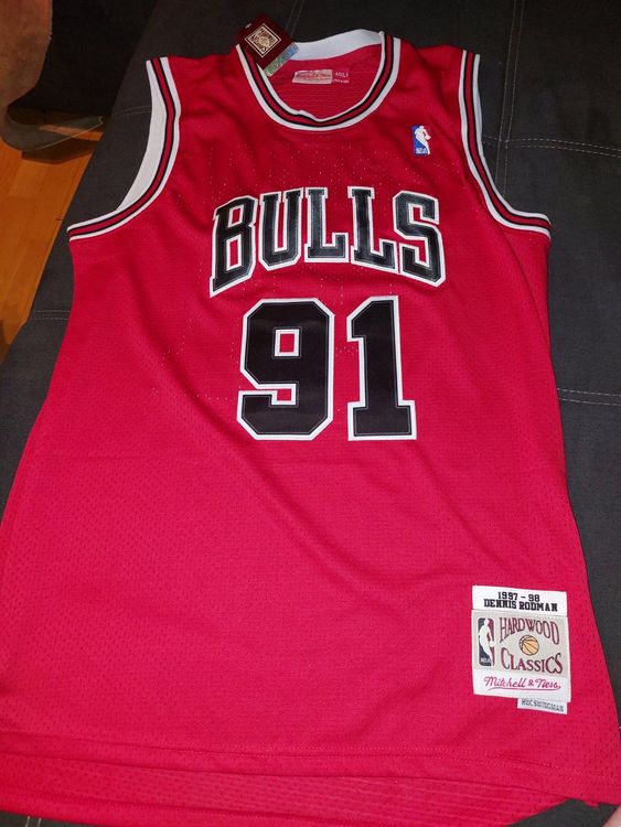 Chicago Bulls #91 Dennis Rodman Gr.L | Kaufen auf Ricardo