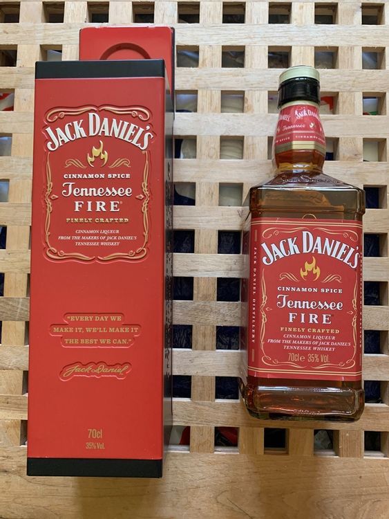 Jack Daniels „Tennessee Fire“ Metal Box (Neu und originalverpackt) in ...