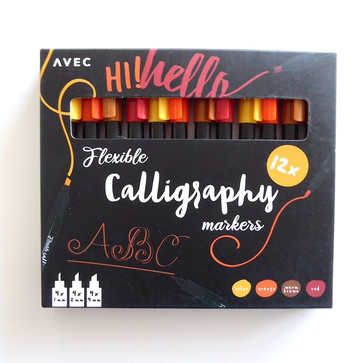 Flexible Calligraphy Markers - Kalligrafie - Handlettering | Kaufen auf ...