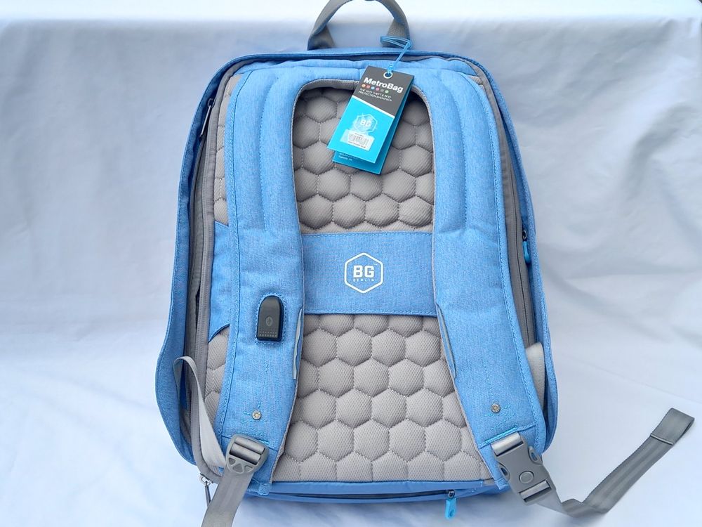 Metro Bag Berlin Laptop Rucksack Light Blue 30L Neu (Neu (gemäss ...