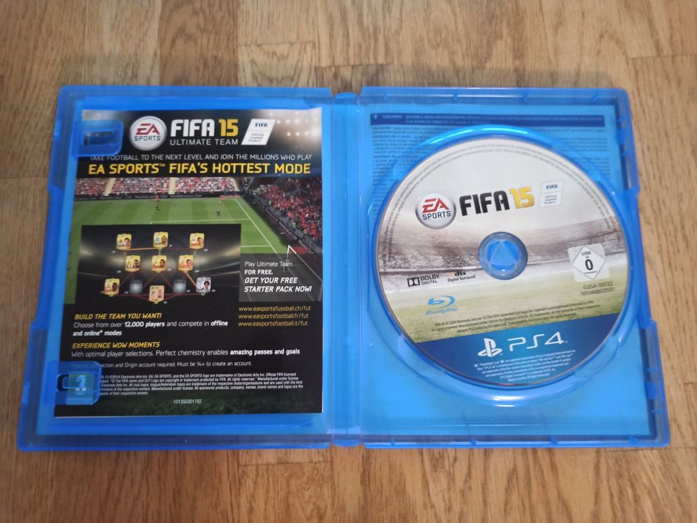 📀🎮📀FIFA 15 PS4 / PS5 📀🎮📀 (Gebraucht) in Oberweningen für CHF 3.95 – mit Lieferung auf Ricardo kaufen