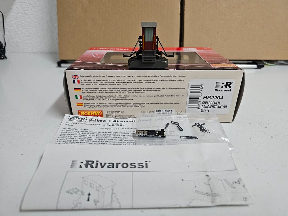 Rivarossi HR 2204 Traktor TM 414 CFF DIGITAL dès 1.-fr (Gebraucht) in ...