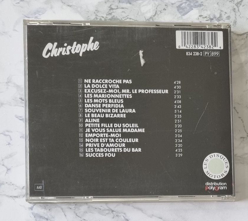 cd CHRISTOPHE - Master serie - VG++ | Kaufen auf Ricardo
