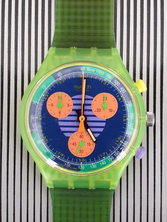 SWATCH CHRONO SCJ100 NEO WAVE NEU (Neu und originalverpackt) in ...