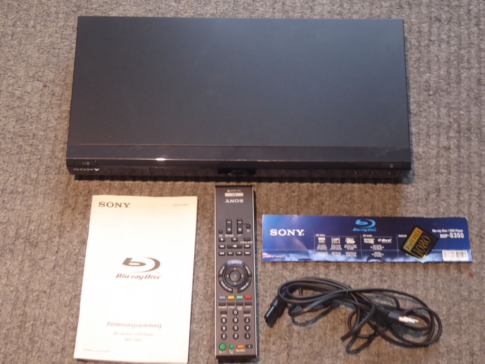 Sony Blu-ray-Disc-Player BDP-S350 | wenig gebraucht! | Kaufen auf Ricardo