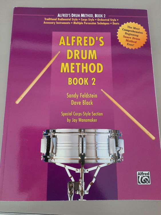 ALFREDS DRUM METHOD BOOK 2 SANDY FELDSTEIN, DAVE BLACK (Neu (gemäss ...