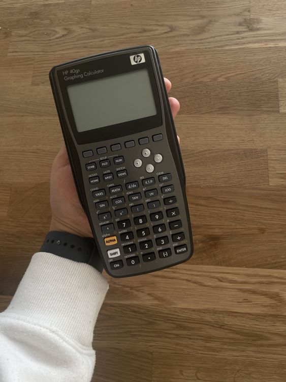 HP 40gs Graphing Calculator | Kaufen auf Ricardo