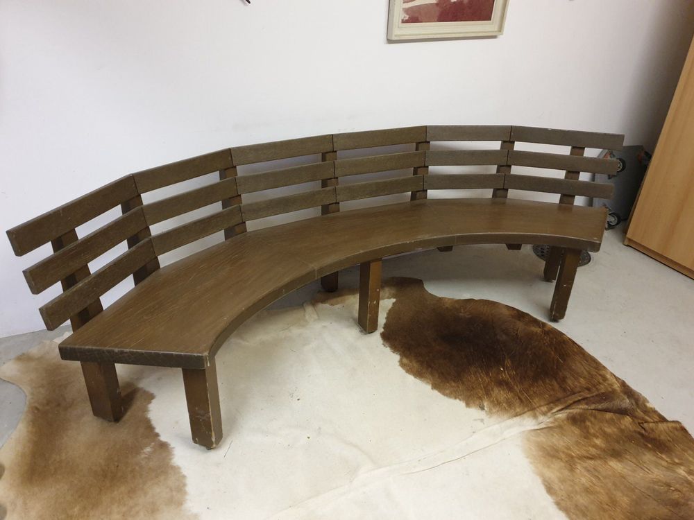 Runder Bank aus Holz (Gebraucht) in Mosnang für CHF 6 – nur Abholung ...