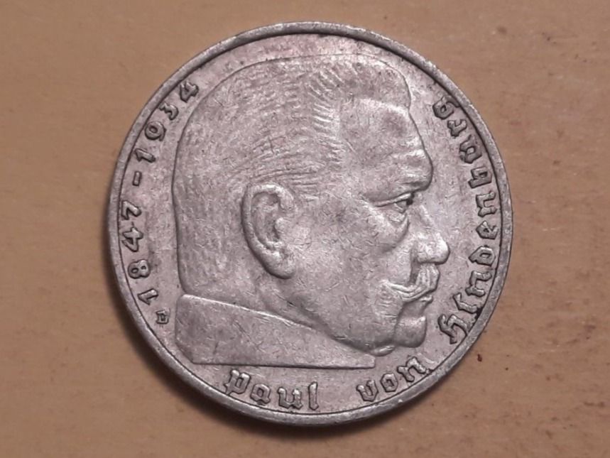 Deutsches Reich 2 Reichsmark 1937 E Silber | Kaufen auf Ricardo