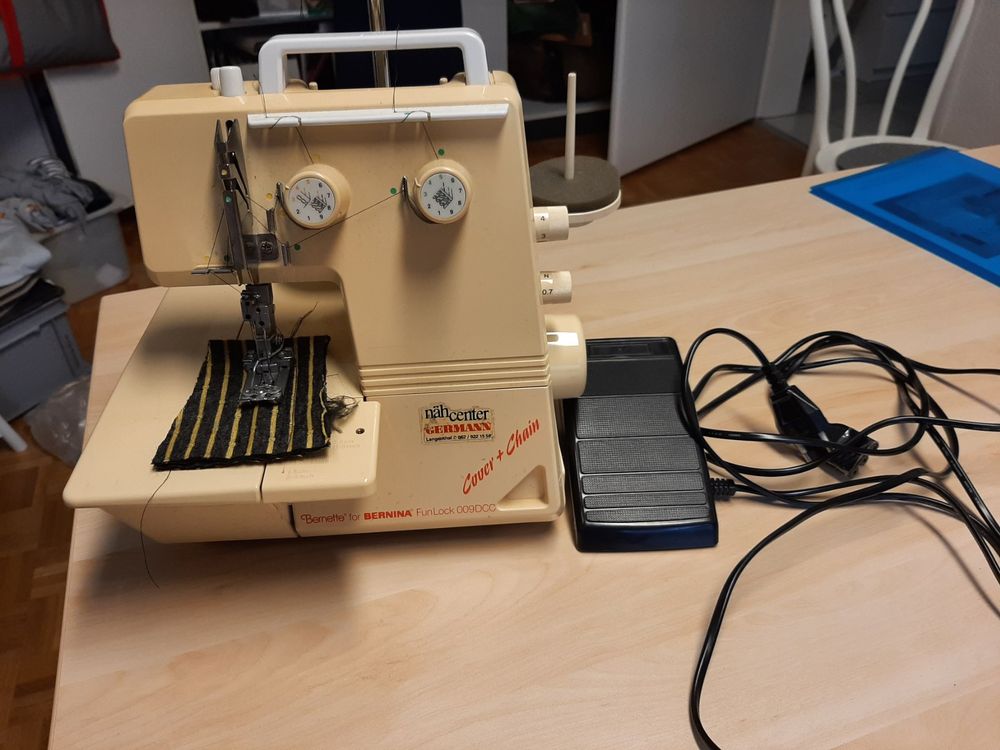 Bernette Bernina Covermaschine Funlock 009DCC | Kaufen auf Ricardo