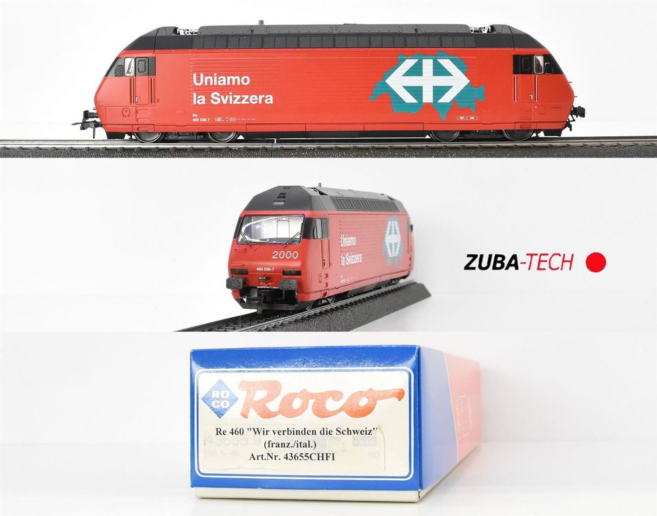 Roco 43655CHFI E-Lok Re 460 SBB H0 GS OV | Kaufen auf Ricardo