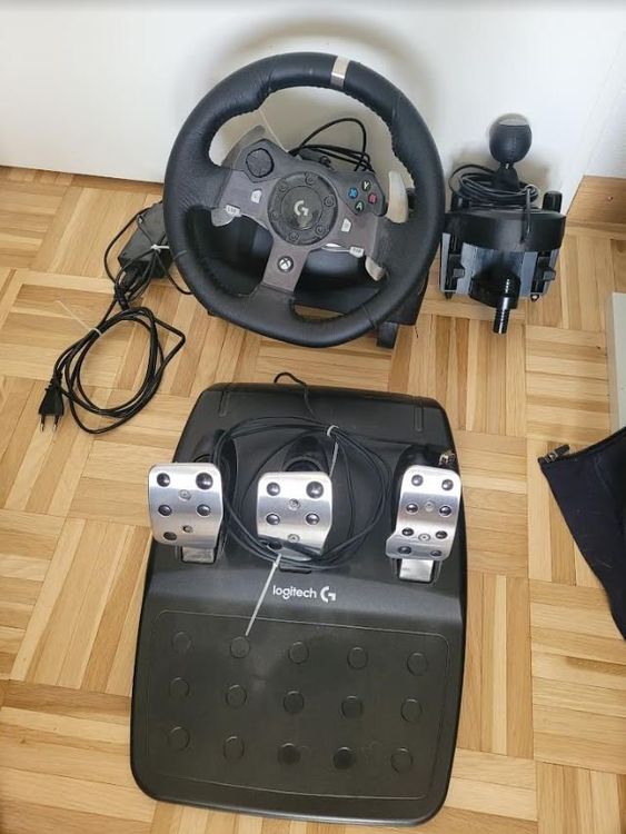 Logitech G920 Set mit Shifter | Kaufen auf Ricardo