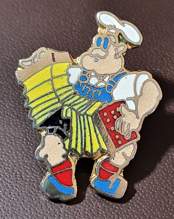 Q733 - Pin Musik Mann Handorgel (Gebraucht) in Reinach BL für CHF 2 – mit Lieferung auf Ricardo ...