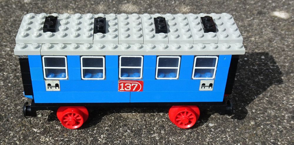 LEGO® 137-2 Train 9V - Passenger Sleeping Car (Neu (gemäss Beschreibung ...