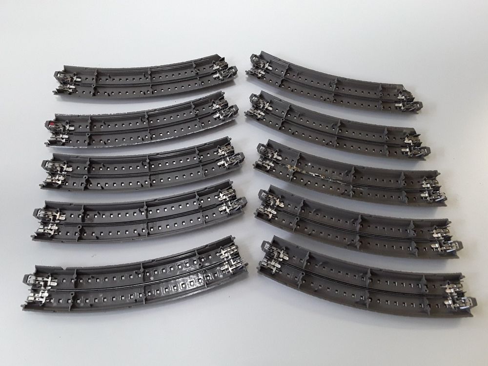 Märklin C Gleis 24130 _ 10 x gebogenes Gleis Kurve _ Spur H0 | Kaufen auf Ricardo