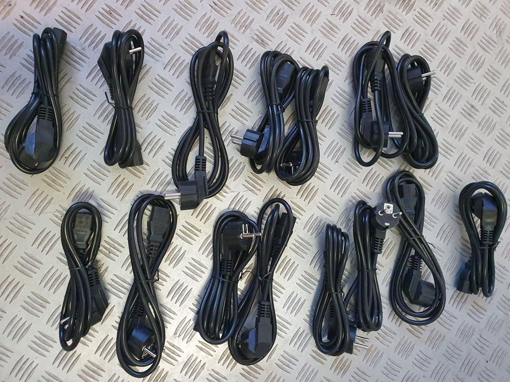 15 Câbles électriques prise EU, pour ordi, four à raclette | Kaufen auf ...