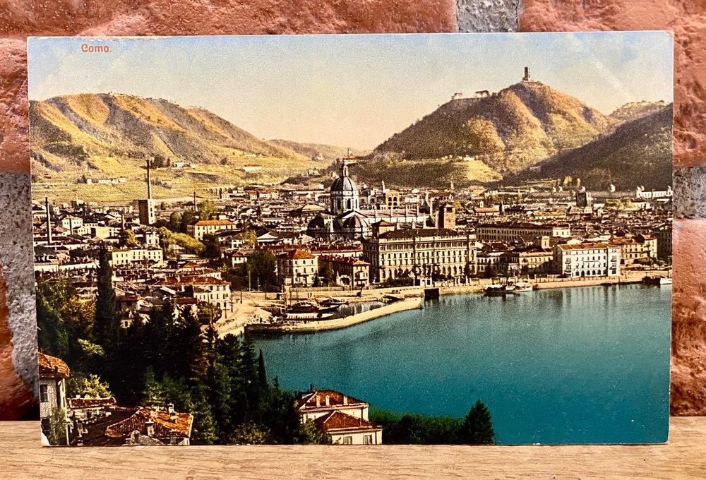 Antike Postkarte Como Stadtansicht - See Italien Lombardei (Gebraucht) in Root für CHF 1 – mit ...