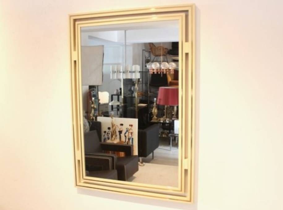 Spiegel von Pierre Vandel Paris, Frankreich, 1970er (Neu und ...