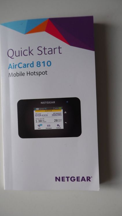Mobiler Hotspot 4G LTE WLAN: Netgear AirCard 810 (Gebraucht) in ...