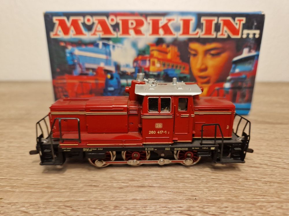 Märklin 3064 Rangierlok BR 260 DB H0 | Kaufen auf Ricardo