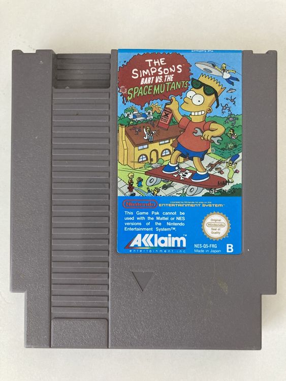 The simpsons : Bart VS the space mutants NES (Gebraucht) in Villars sur Glâne für CHF 20 – mit ...